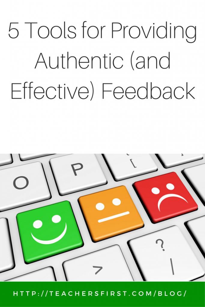 5 Tools for Providing Authentic (and Effective) Feedback ...