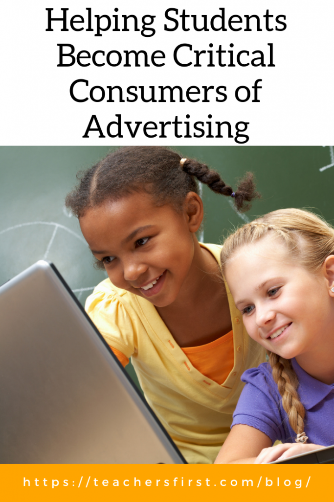 Helping Students Become Critical Consumers of Advertising ...