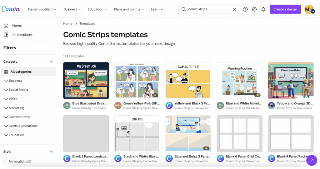 Tech Tool of the Month: Canva Comic Strip Templates – Part 2 ...