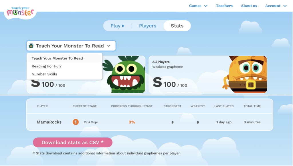 Tech Tool of the Month: Teach Your Monster – Part 2 – TeachersFirst Blog